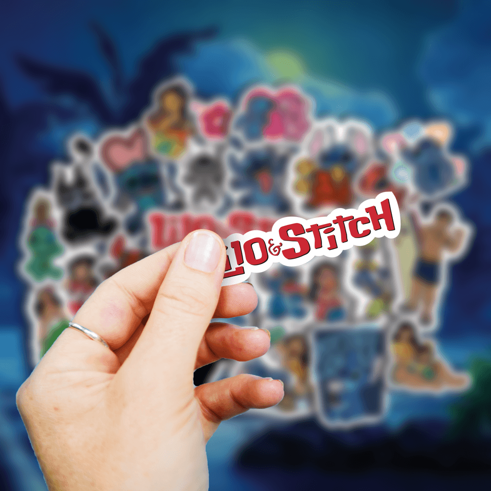 Lilo and Stitch Sticker Pack 100 Pcs – www.vividmoments.co.uk