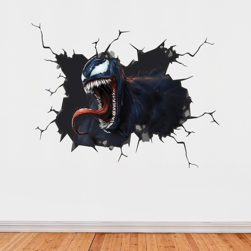 Venom Wall Break Decal Wall sellers Sticker